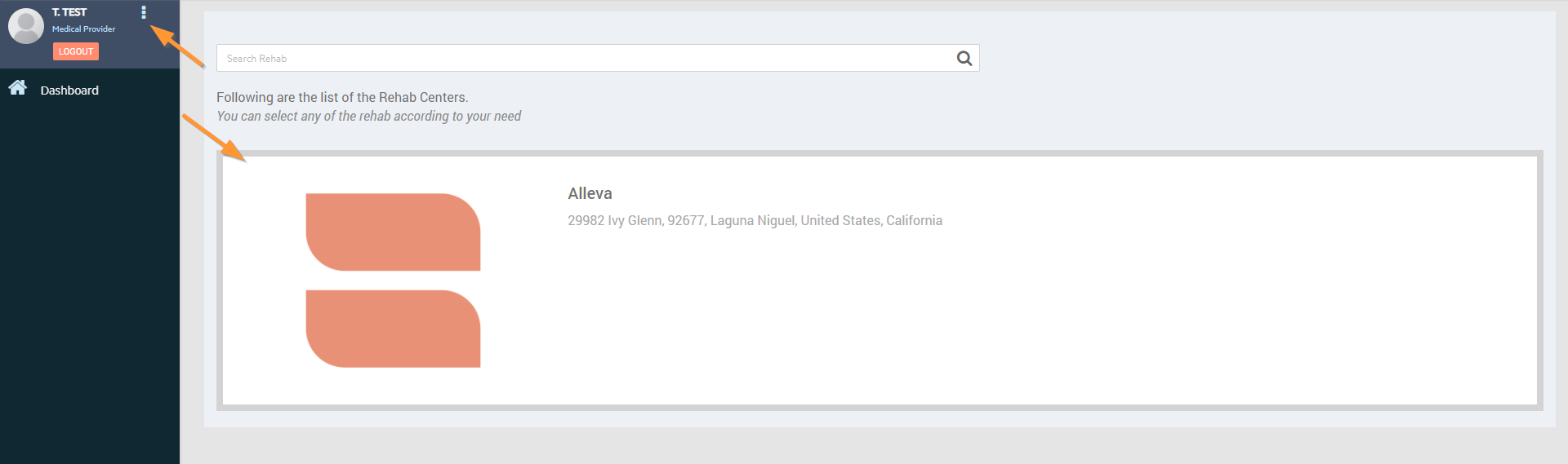 Medical Provider Login