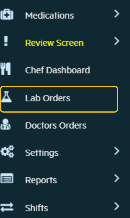 Creating Lab Orders